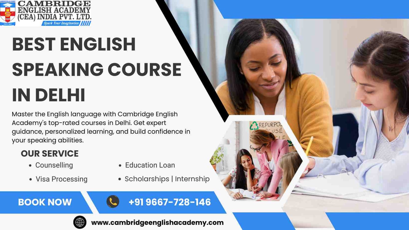Best Institute for English Speaking Course in Delhi